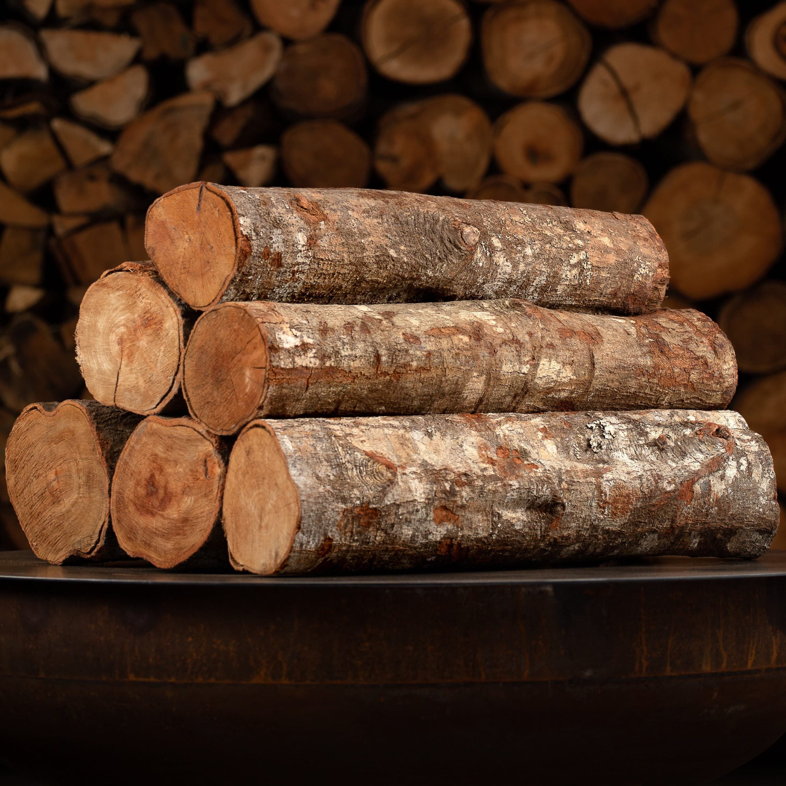 Uncut Oak Rounds 4-12" Diameter | Cutting Edge Firewood